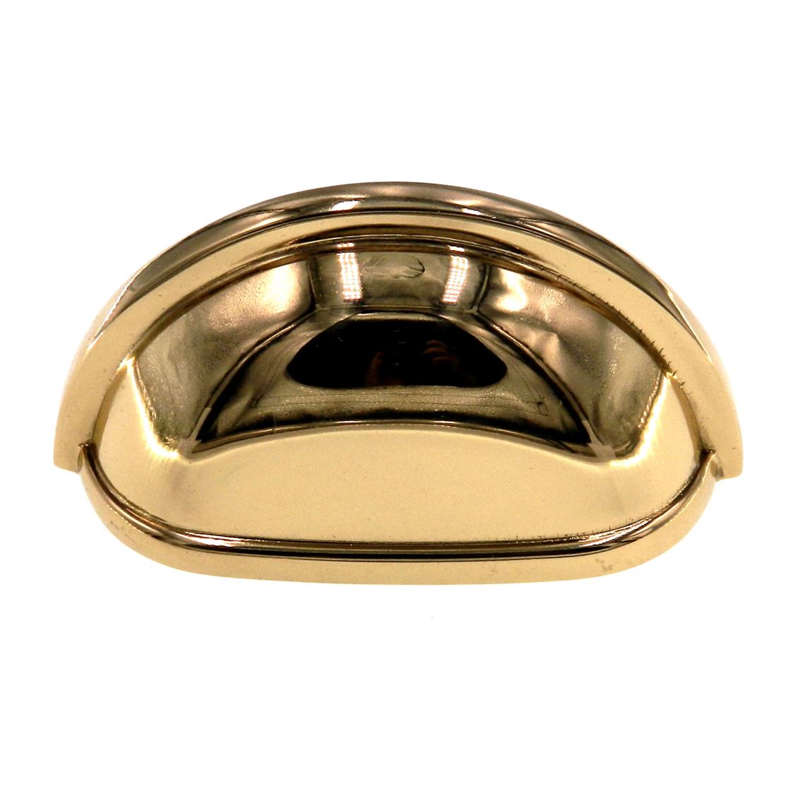Belwith Keeler Betsy Ross Solid Brass 3 Ctr Drawer Cup Pull Handle Bk