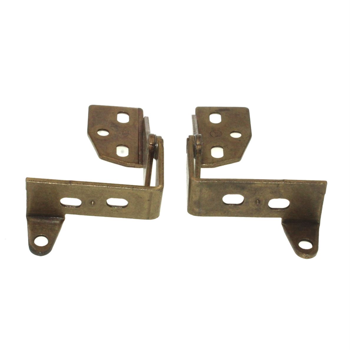 Amerock Cabinet Knife Pivot Pin Hinges Burnished Brass Top And Bottom