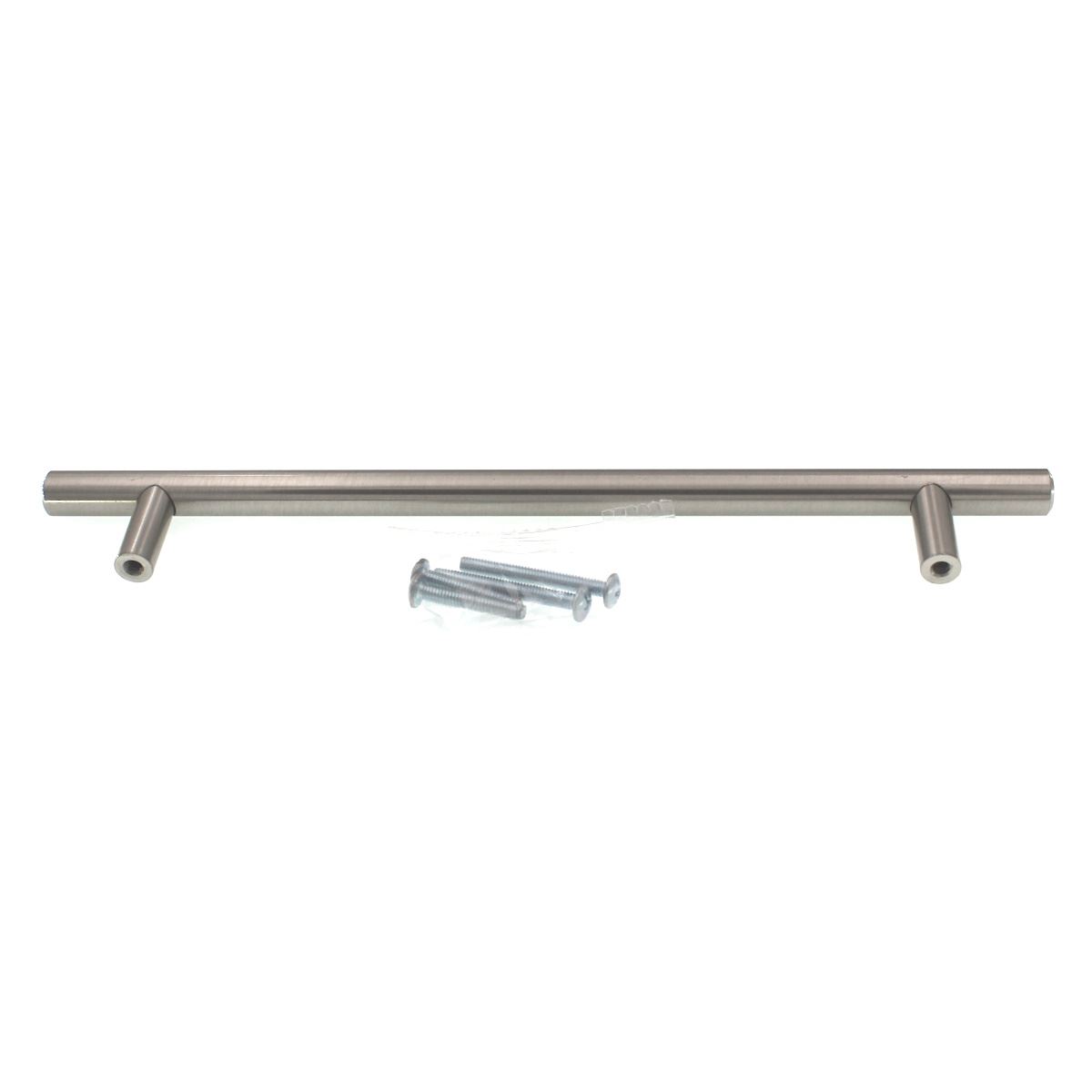 10 Pack Style Selections Bar Pull 7.5" (192mm) Screw Spacing Satin Nic ...