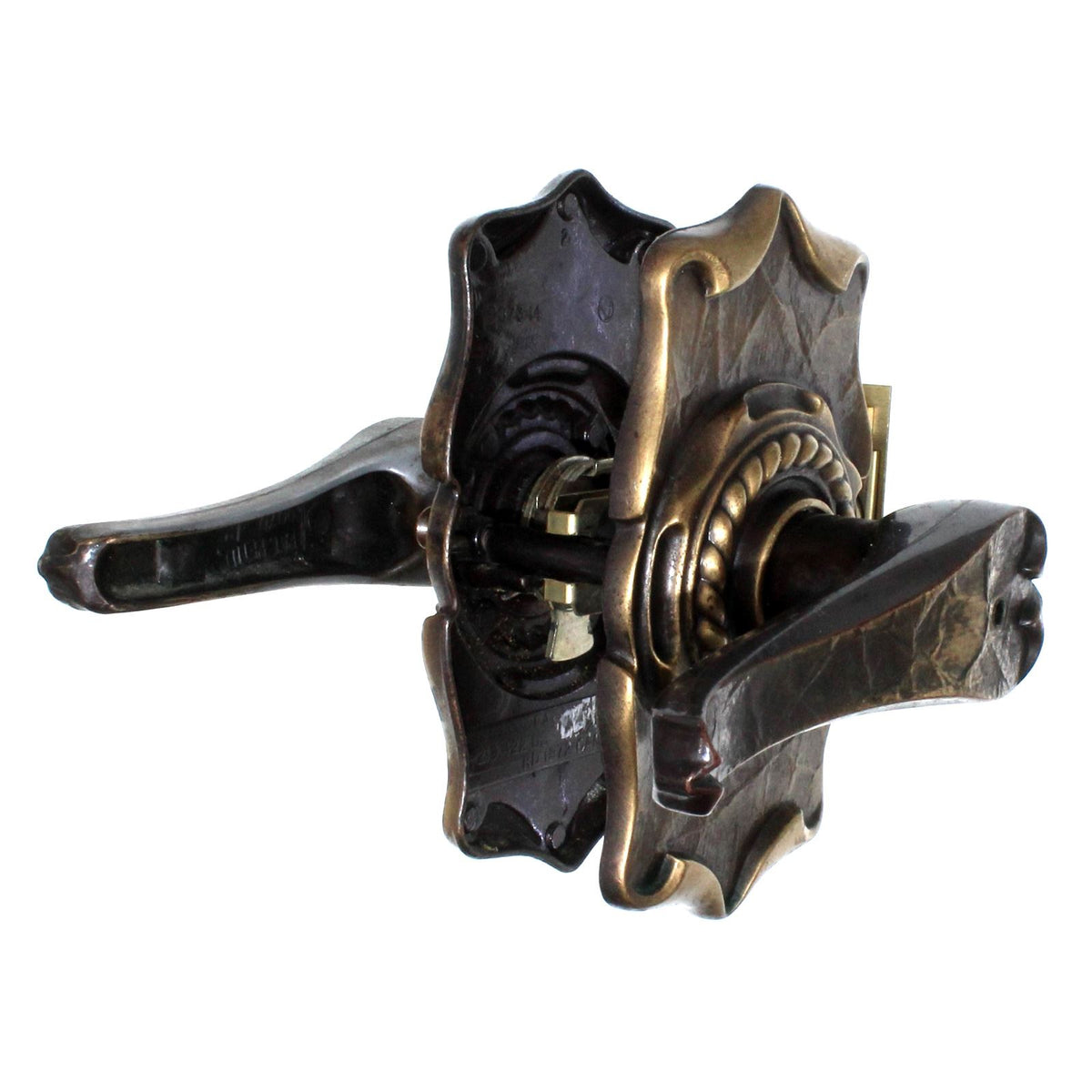 Vintage Amerock Carriage House Privacy Door Knob Lever Antique English ...