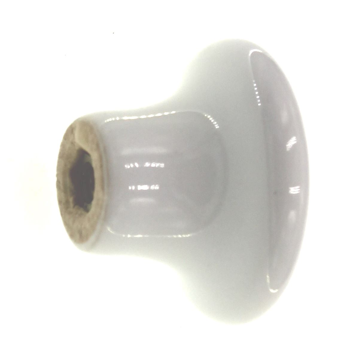 Ultra Hardware 1 1/4" Round Cabinet Knob White Porcelain 41634 ...