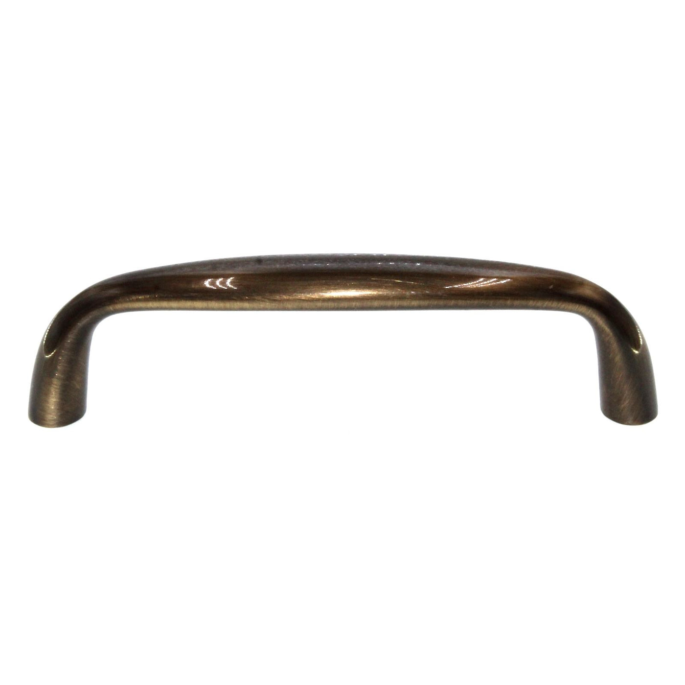 Schaub And Company Traditional Cabinet Arch Pull 4 Ctr Antique Brass