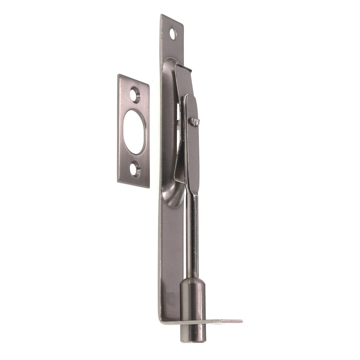 Emtek American Classic Flush Bolt Square Corners Door Satin Nickel 850 ...