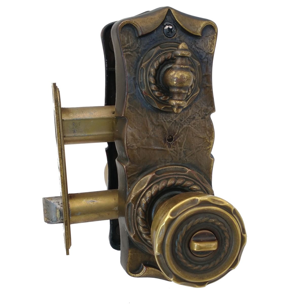 Amerock Carriage House Keyed Door Knob Entry Lock Set Antique English ...