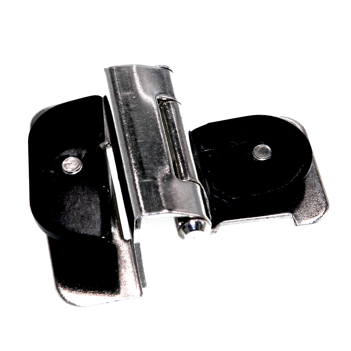 Double Demountable Cabinet Hinge 1/4" Overlay Bright Nickel CM8701-14 ...