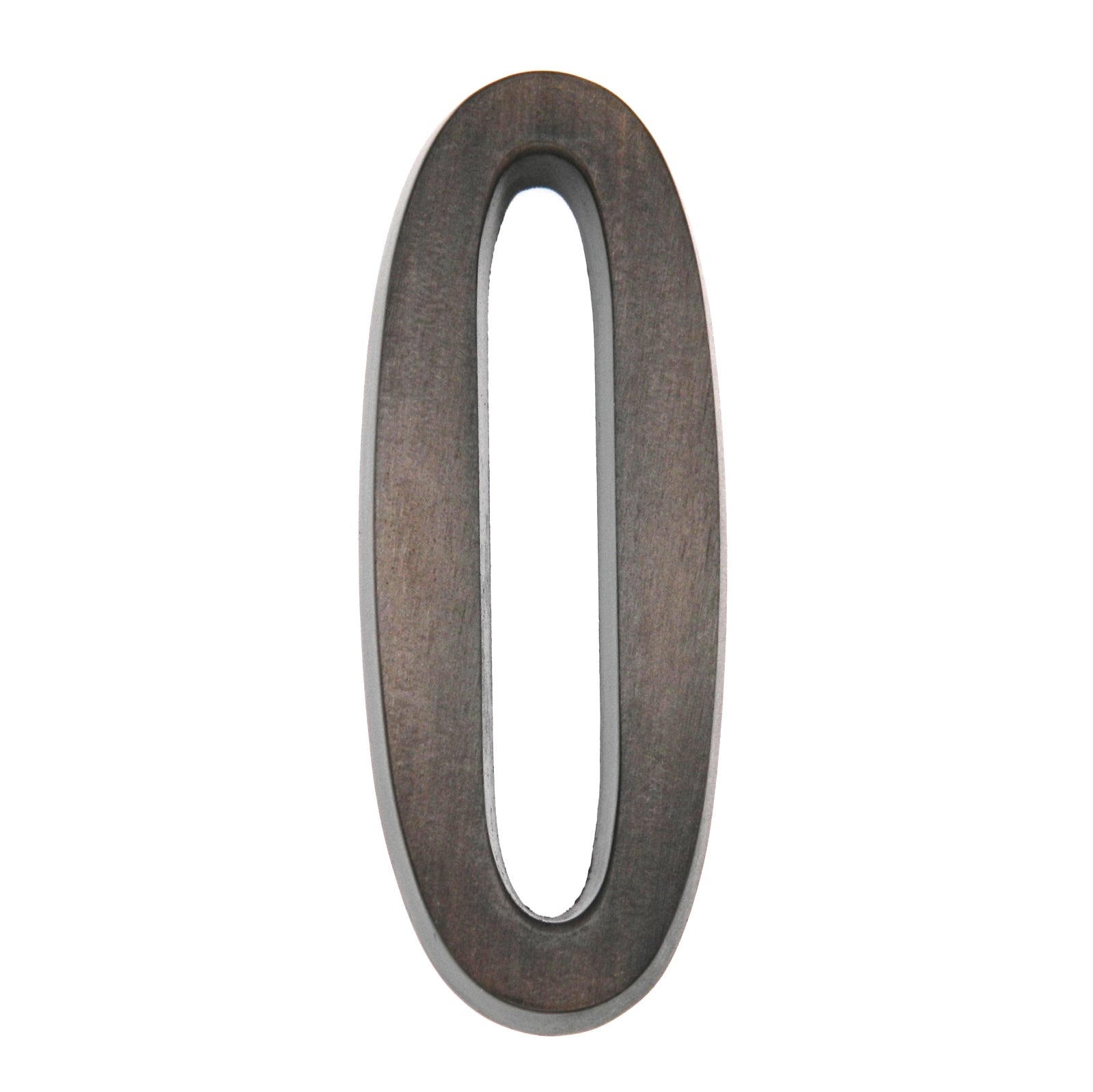 Warwick White Custom Arch House Number Plaques with Bronze Address Num ...