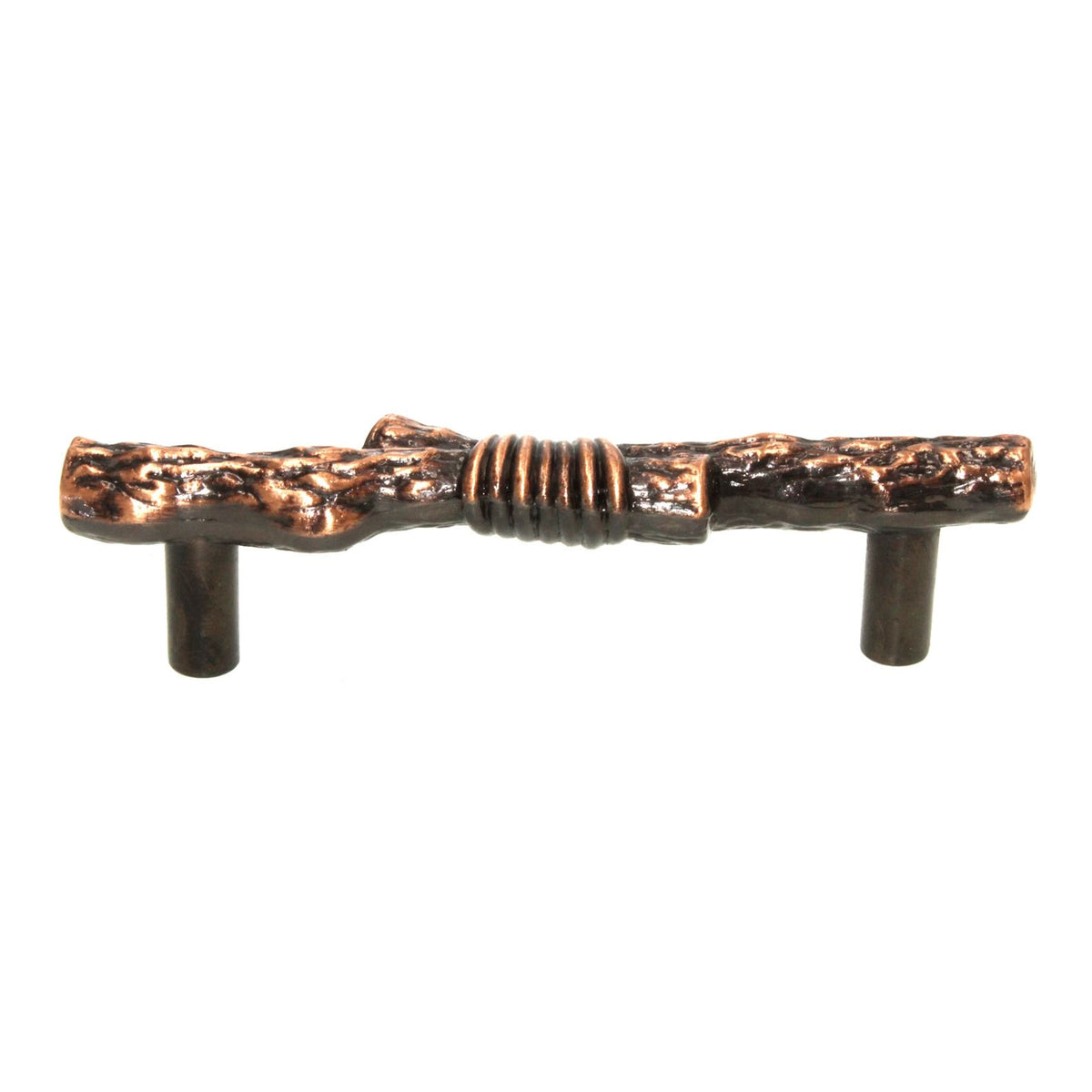 Hickory Hardware Southwest Lodge Antique Copper 3" Ctr. Branch Pull P3 ...