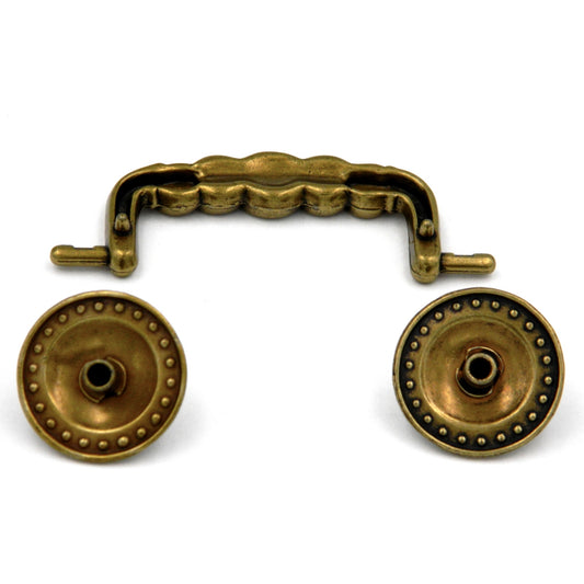 Hickory Hardware Grecian Revival Lancaster Hand Polished Brass Loops 3 ...